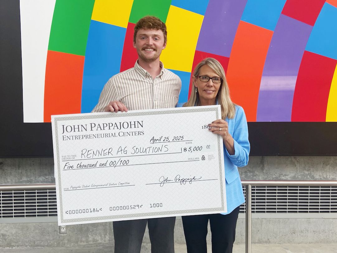 NIACC Student Caleb Renner Wins Top Prize at 2025 Pappajohn Student ...